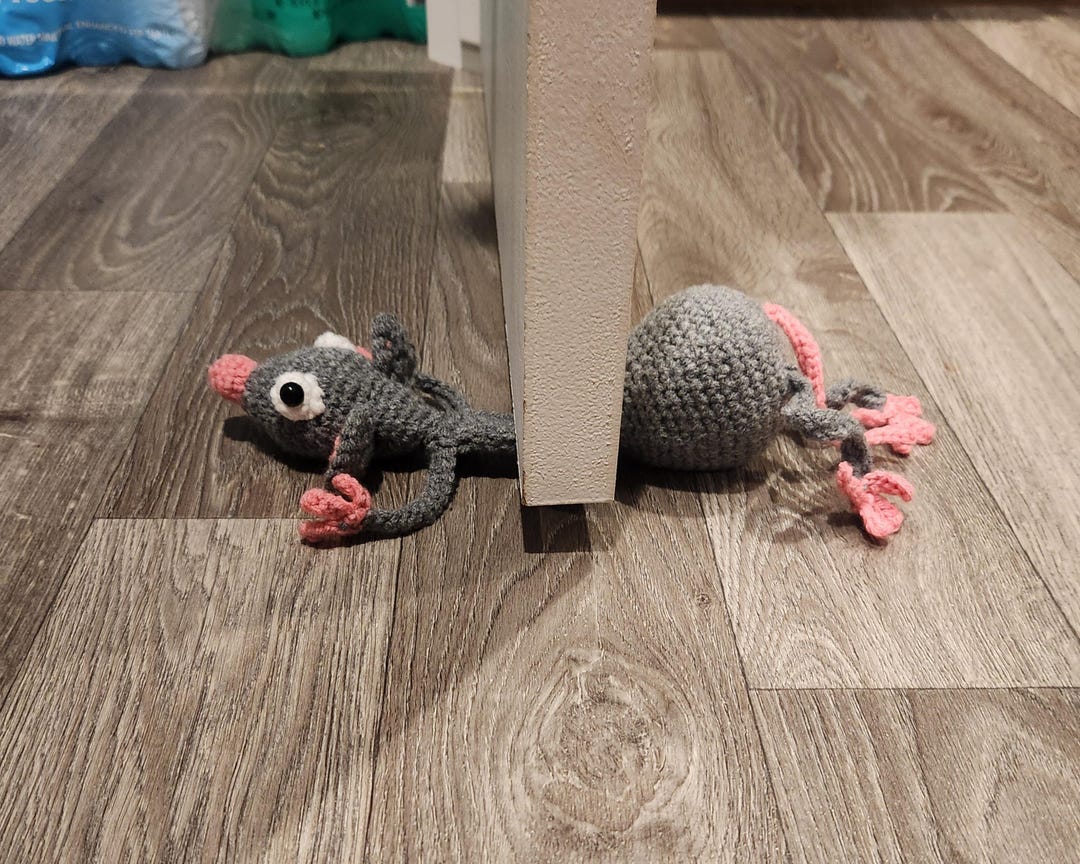 Crochet Mouse Door Stopper - Etsy