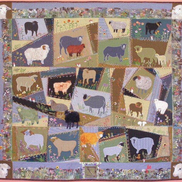 Sheep Quilt Pattern - Etsy