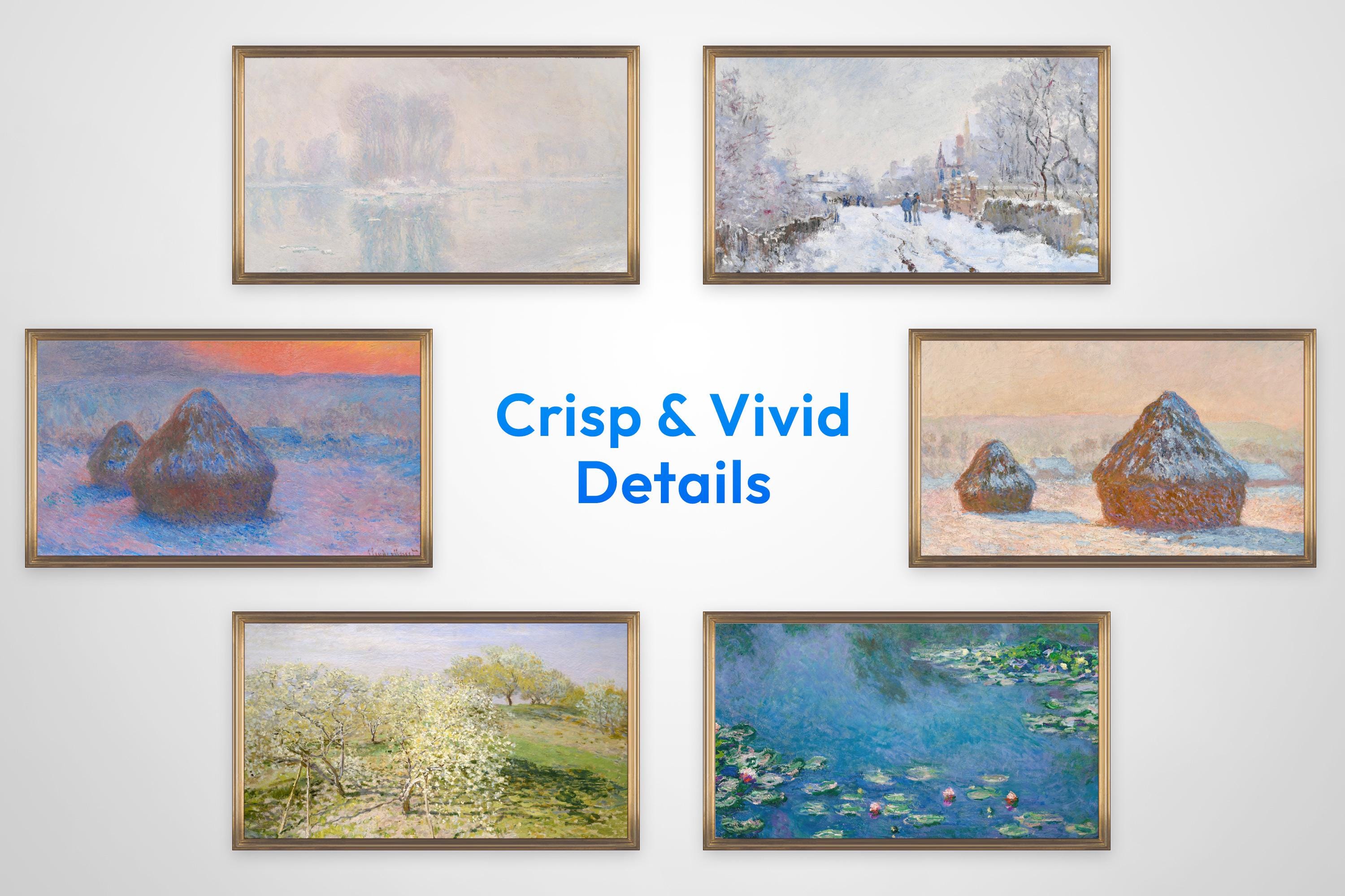 Claude Monet Art Bundle - Samsung Frame TV | Must Have Set of 30 ...