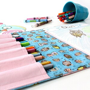 Crayon Wallet, Crayon Case, Children's Art Toy, Crayon Holder, Coloring ...