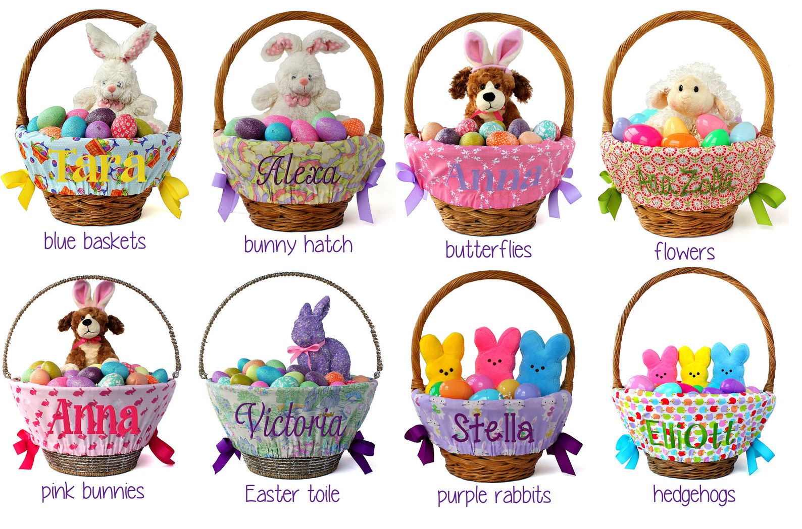 Personalized Easter Basket Liner Size Small Easter Basket - Etsy