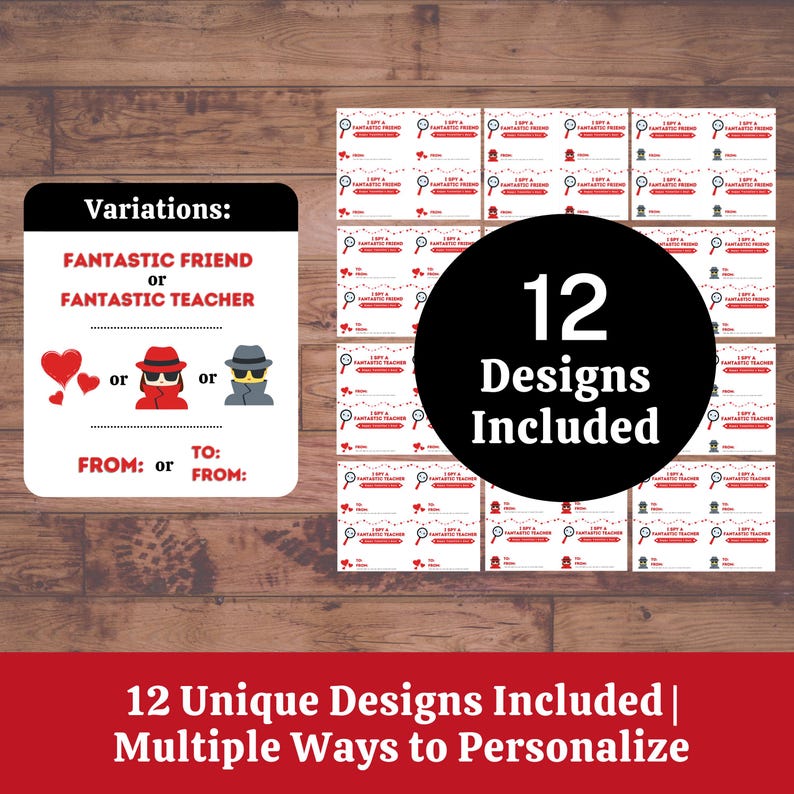 I Spy Valentine Cards | Invisible Ink, Classroom Valentines Non Candy ...