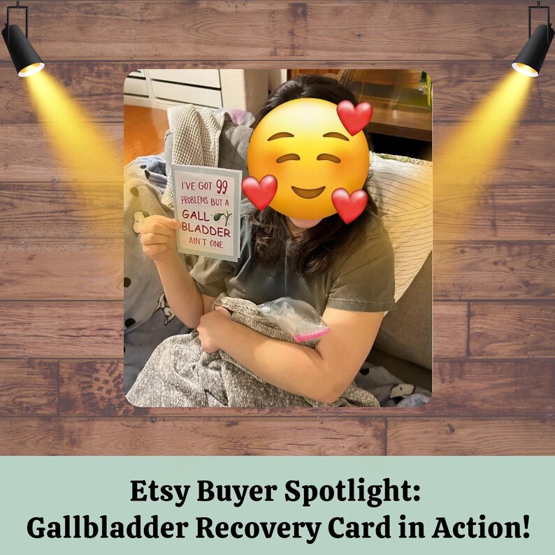 Gallbladder Surgery Funny Get Well Card: Printable Removal ...