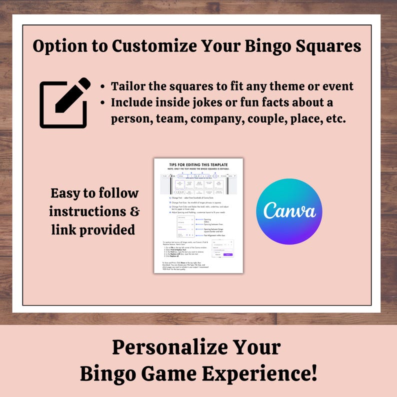 Get to Know You Bingo, Printable Icebreaker Game, Editable Template ...