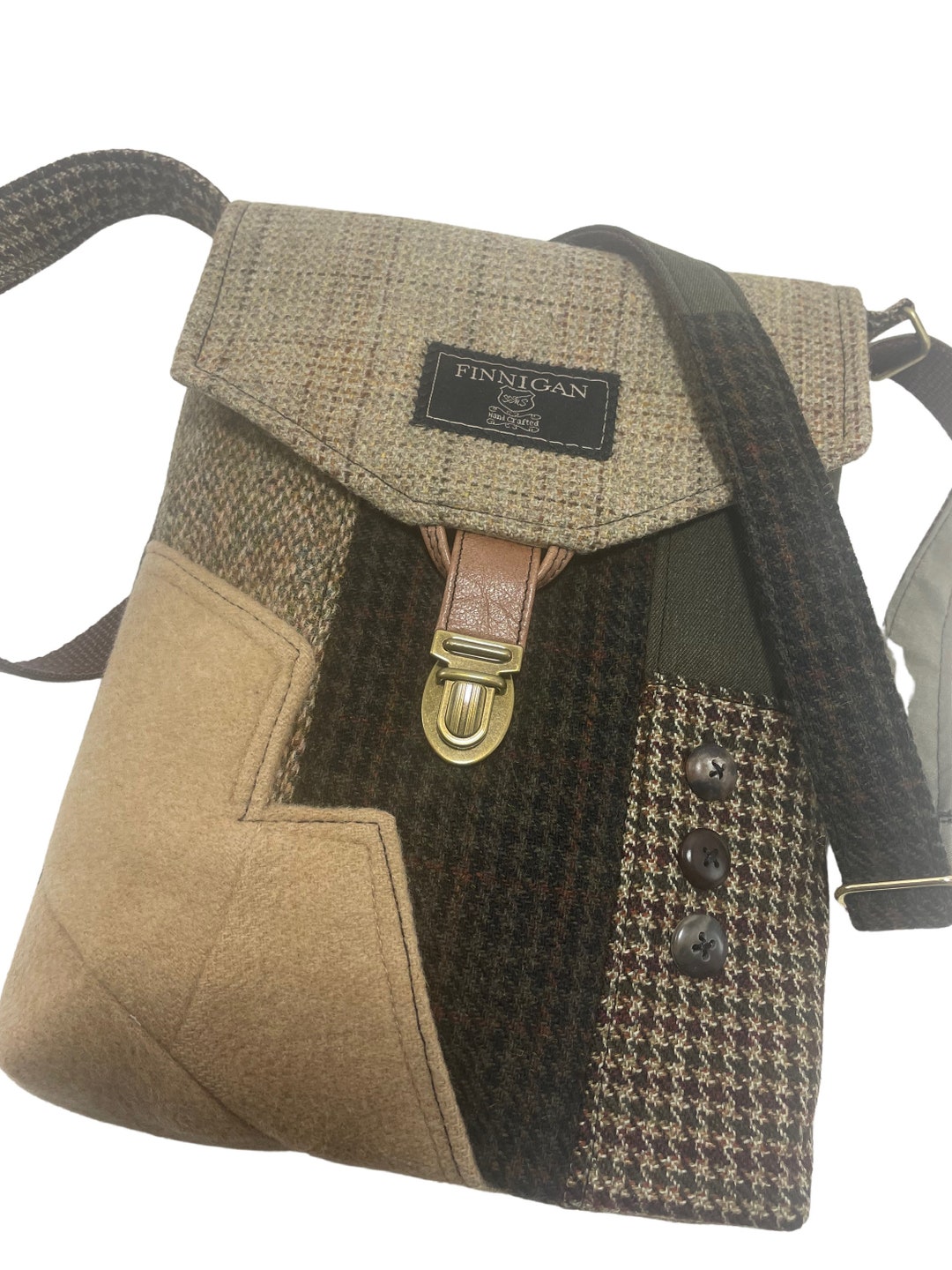 Recycled Purse Crossbody Bag Crossbody Purse Recycled - Etsy