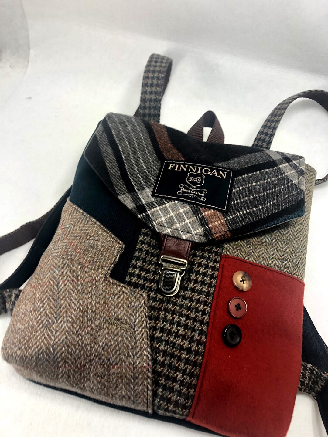 Backpack Recycled Backpack Bag, Mens Backpack Womens Backpack Soft ...