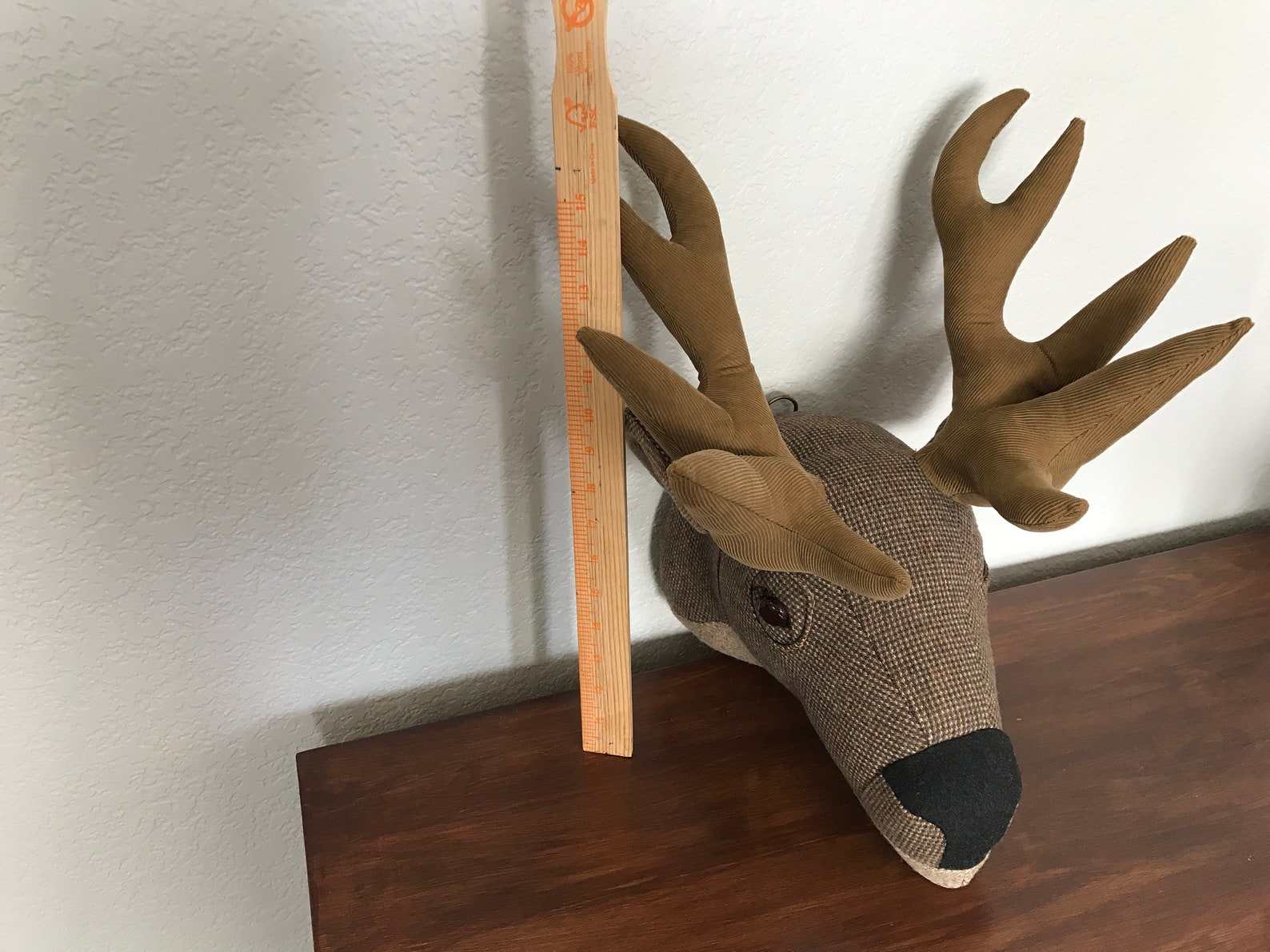 Deer Head Wall Décor Deer Head Wall Mount Faux Taxidermy Wall - Etsy