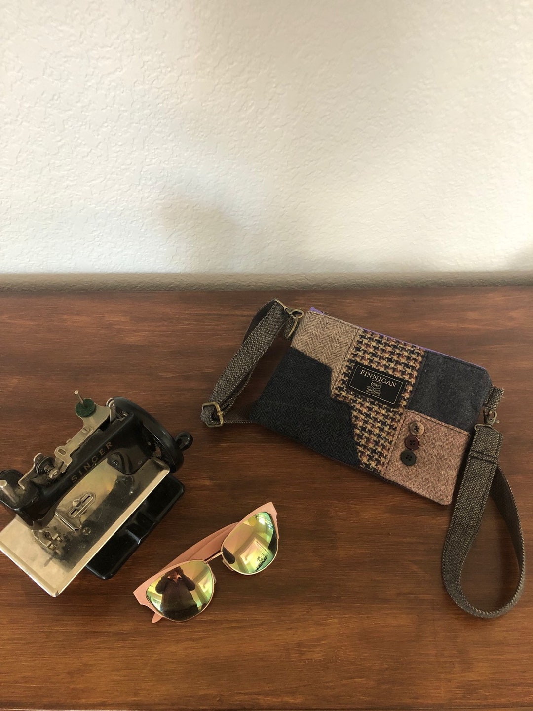 Upcycled Suit Coat Fanny Pack, Crossbody Clutch - Etsy