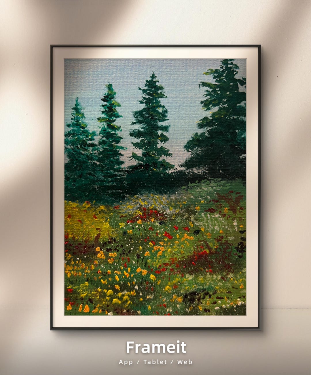 Profound Tranquility - Art Print Based on an Original Oil Painting ...
