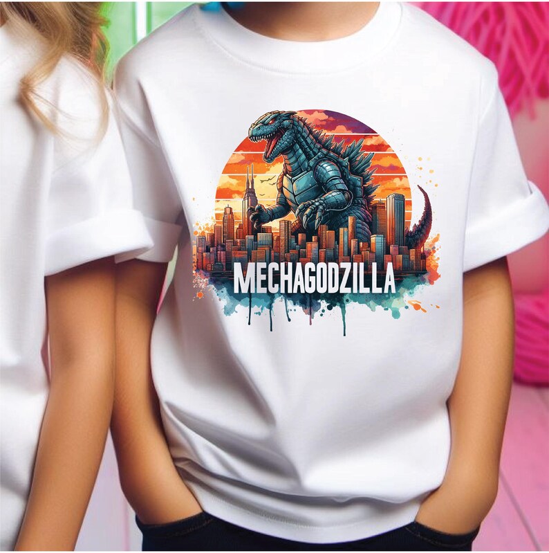 Mechagodzilla PNG X 5, Godzilla Sublimation, Mechagodzilla Tshirt ...