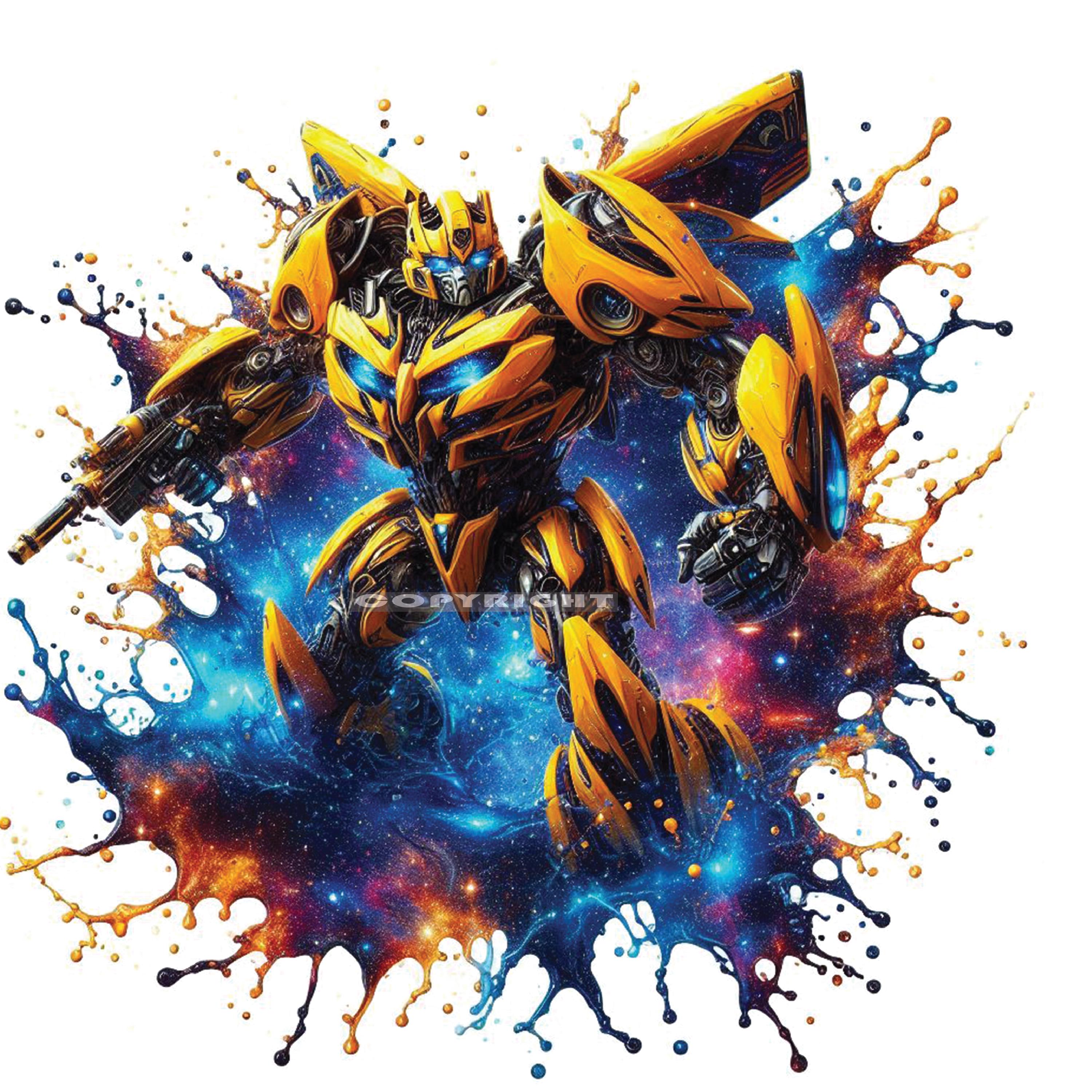 Transformers Bumblebee PNG X 5, Transformers T-shirt Design, Bumblebee ...