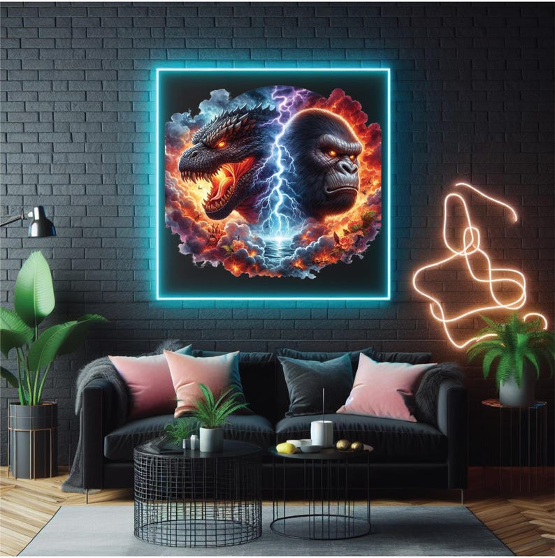 Godzilla X Kong PNG X 5, Godzilla and Kong Sublimation, Godzilla T ...