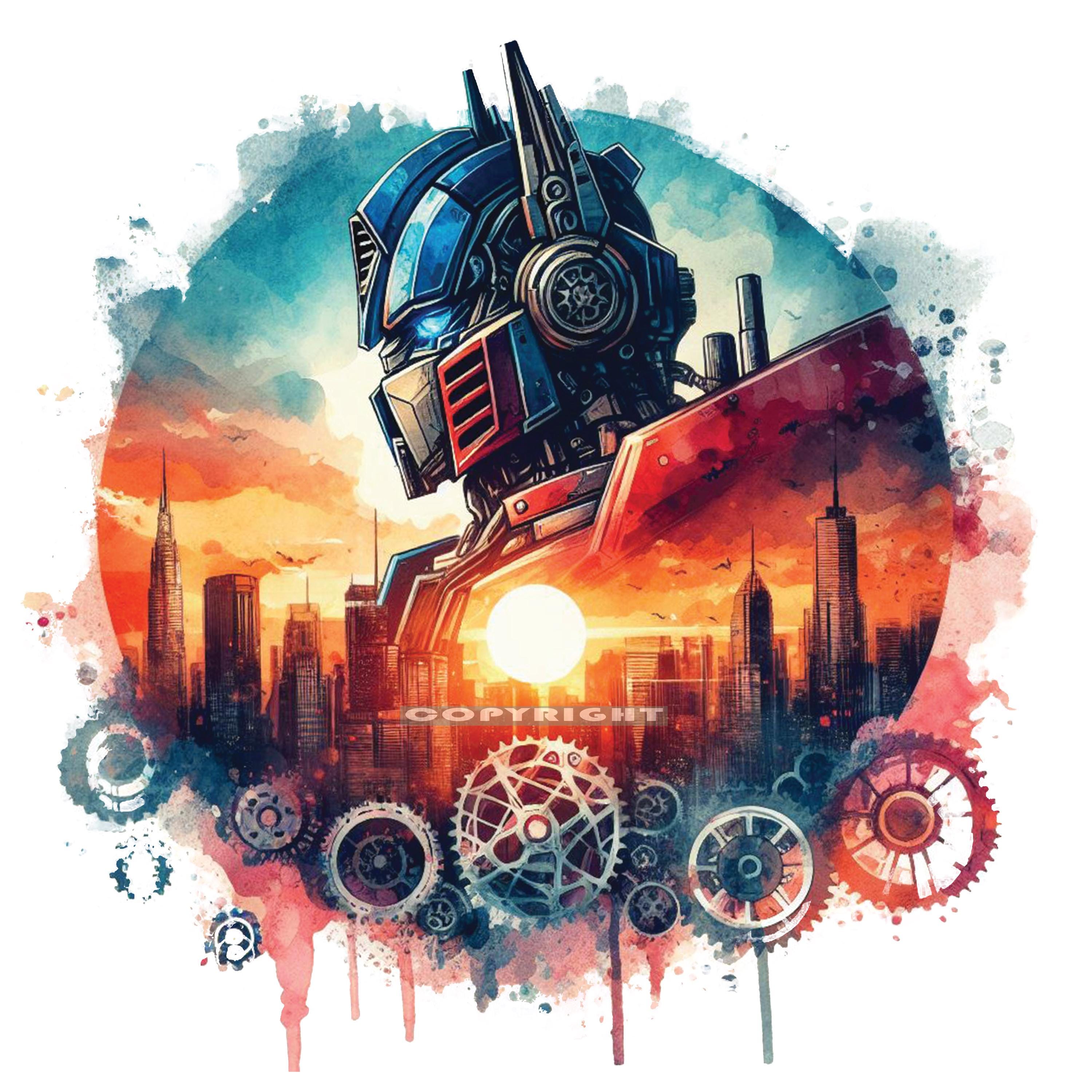 Transformers Optimus Prime PNG X 5, Transformers T-shirt Design ...