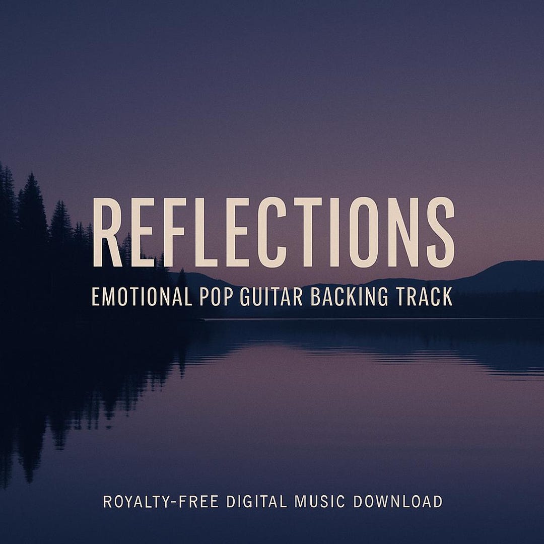 Reflections – Emotional Pop Guitar Backing Track | Royalty-free Digital ...