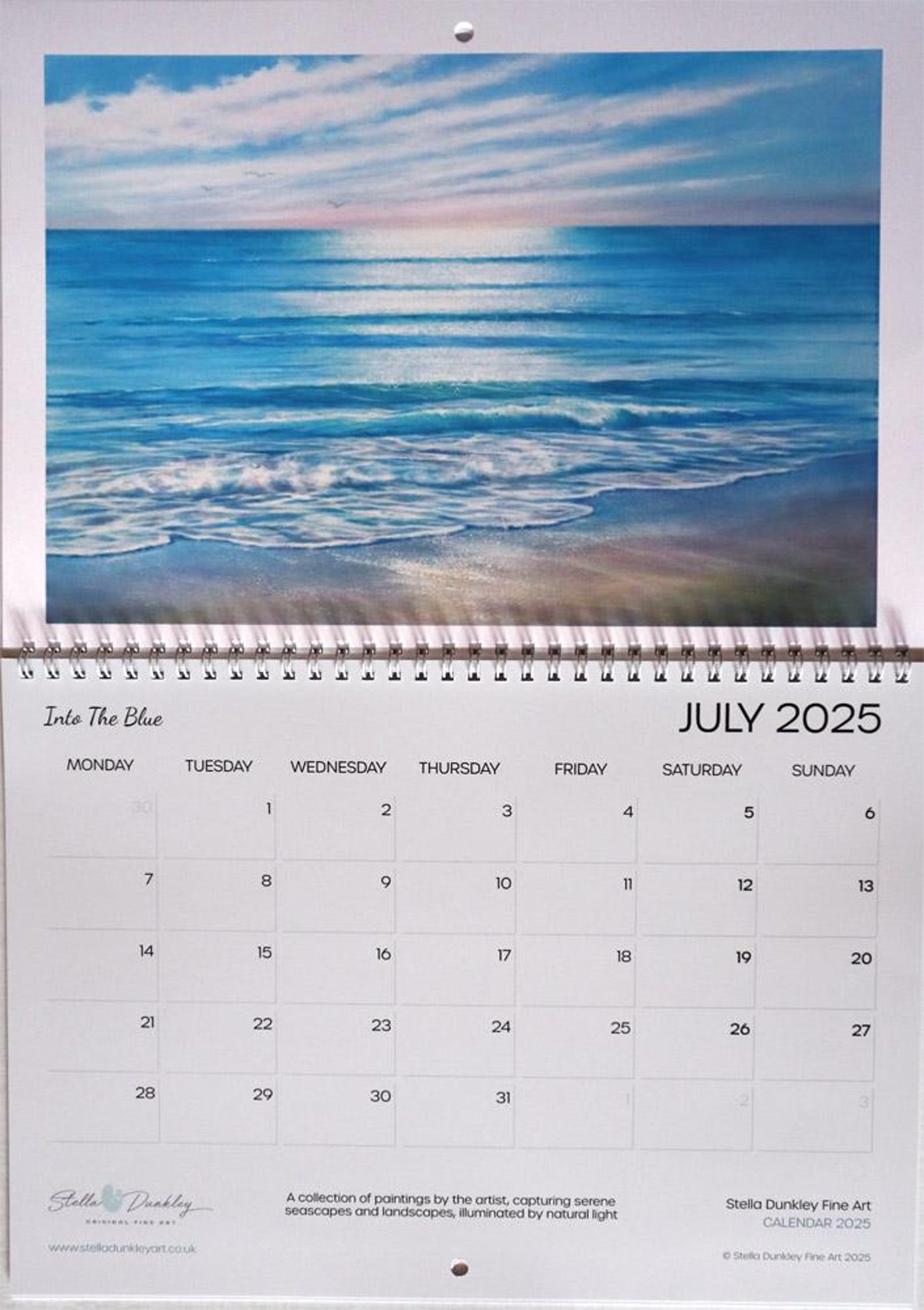 Fine Art Calendar 2025 Seascapes & Landscapes - Etsy