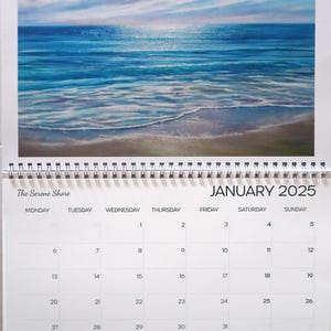 Fine Art Calendar 2025 Seascapes & Landscapes - Etsy