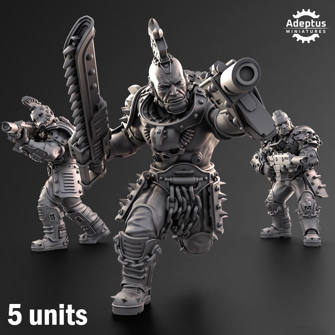Thugs. Voliars [adeptus Miniatures] - Etsy