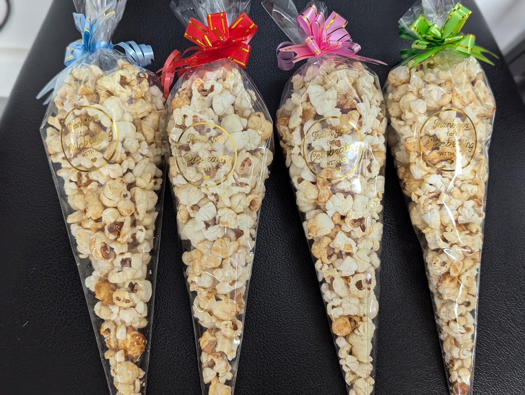 X20 Pre-filled Mixed Popcorn Cones - Etsy