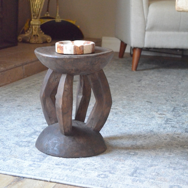 African Side Table - Etsy