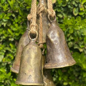 Large Antique African Cow Bells | Vintage Bells | Primitive Decor ...