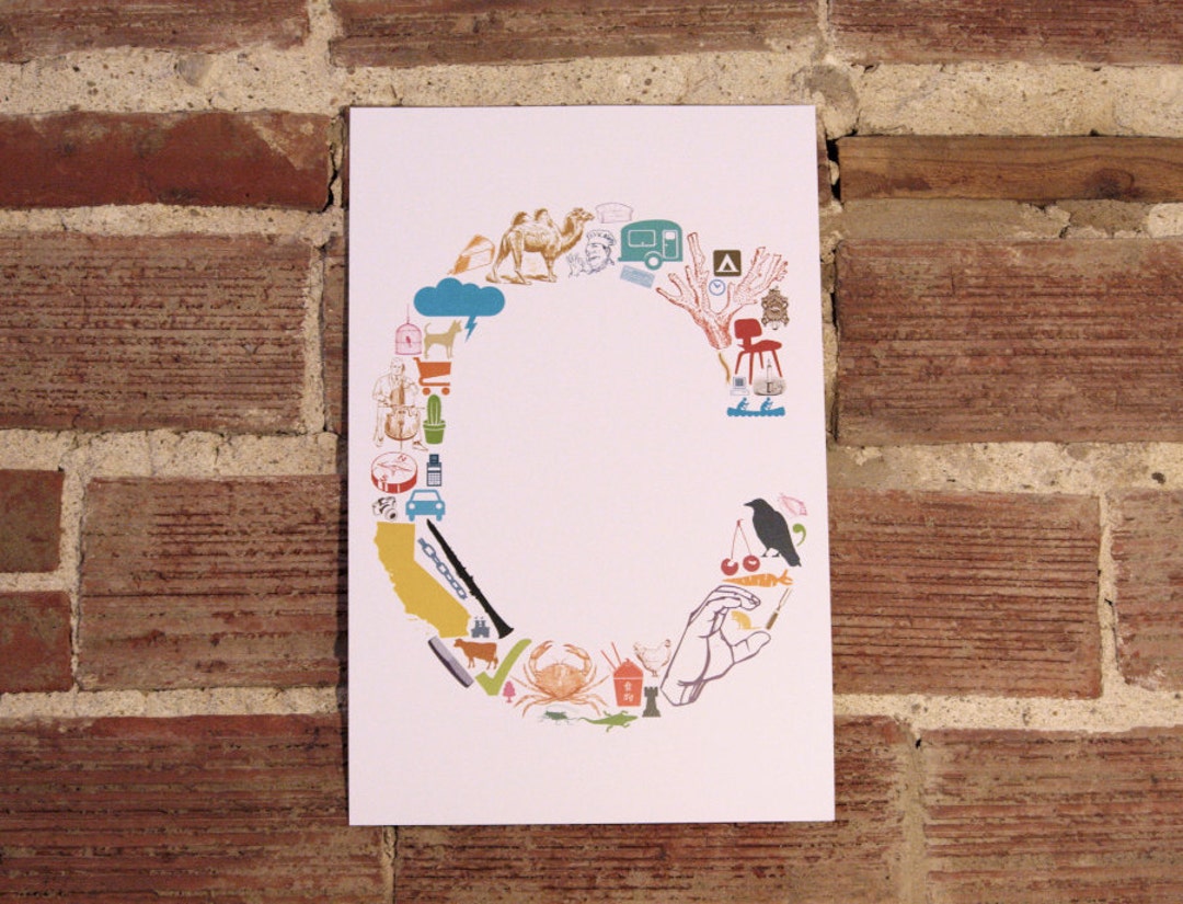 C is For... (11 X 17 Letter C Poster Print) | Gift for Baby Nursery ...