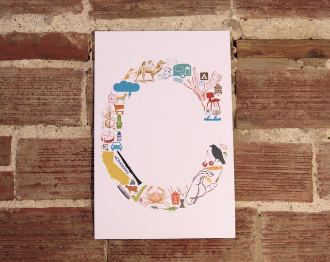 C is For... 11 X 17 Letter C Poster Print Gift for Baby Nursery ...