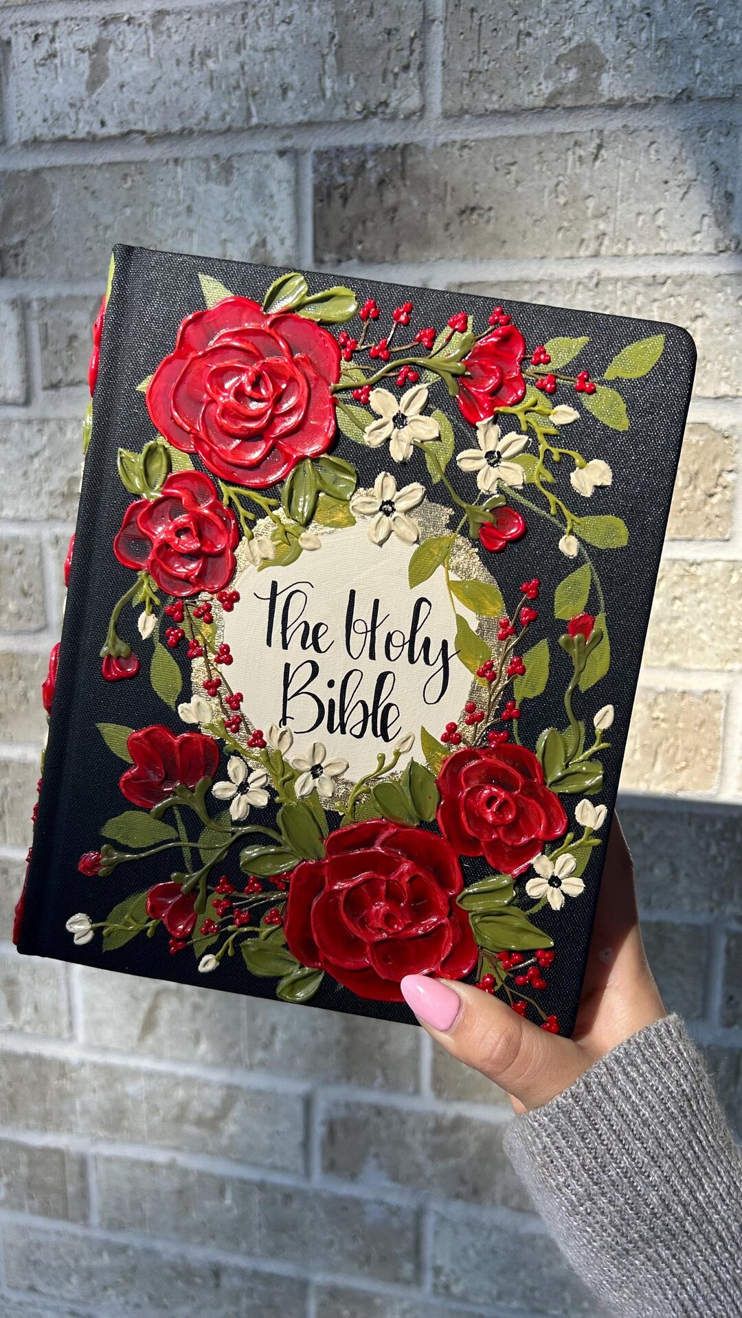 The Sarai Design Bible | Hand Painted Bibles | Unique | Original Art ...