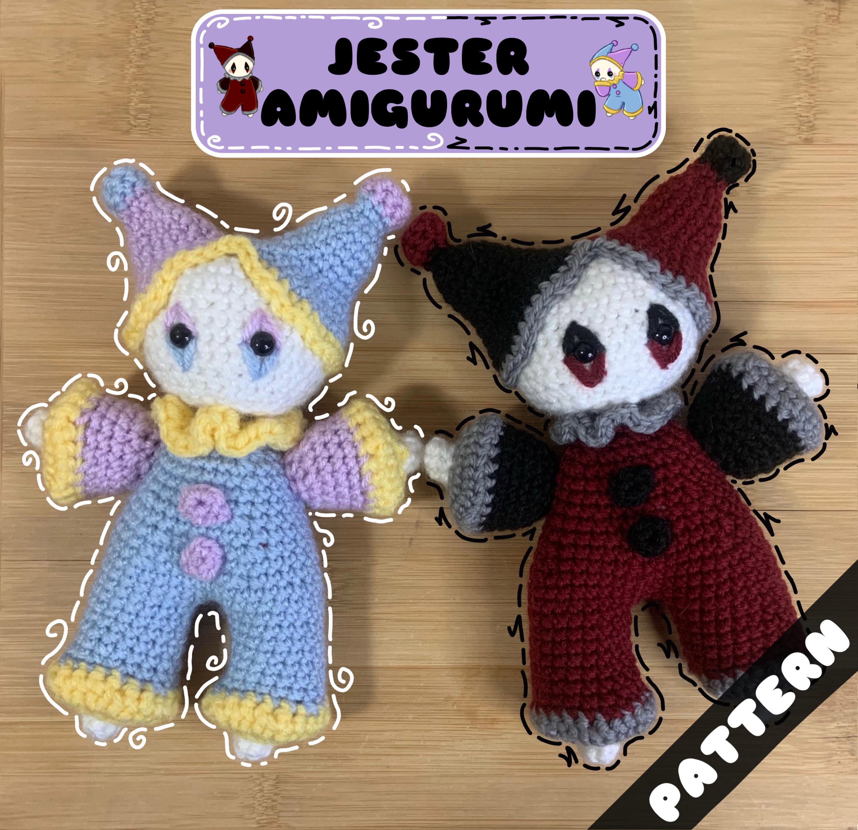 Jester Amigurumi - Crochet Pattern - Etsy