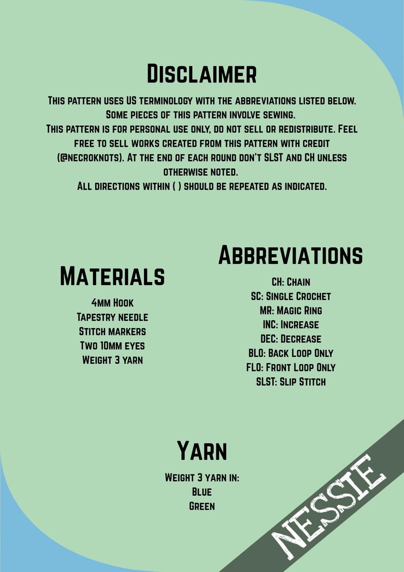 Cryptid Amigurumi - Crochet Pattern Bundle - Etsy