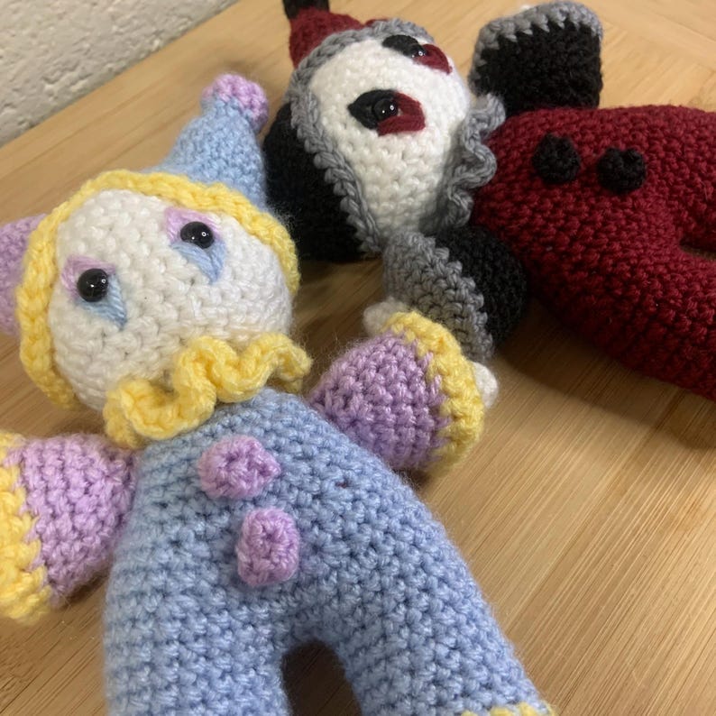 Jester Amigurumi - Crochet Plush - Etsy