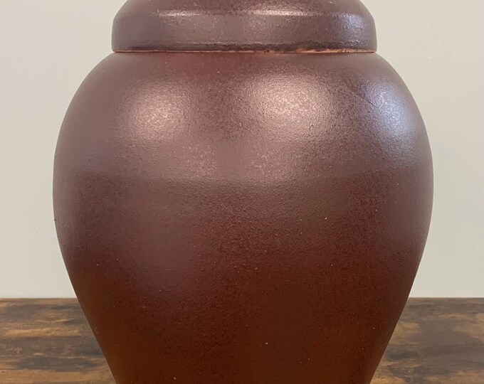 Handmade Korean Onggi Jar (2 Gallon) for Fermenting Soybean Paste, Soy ...