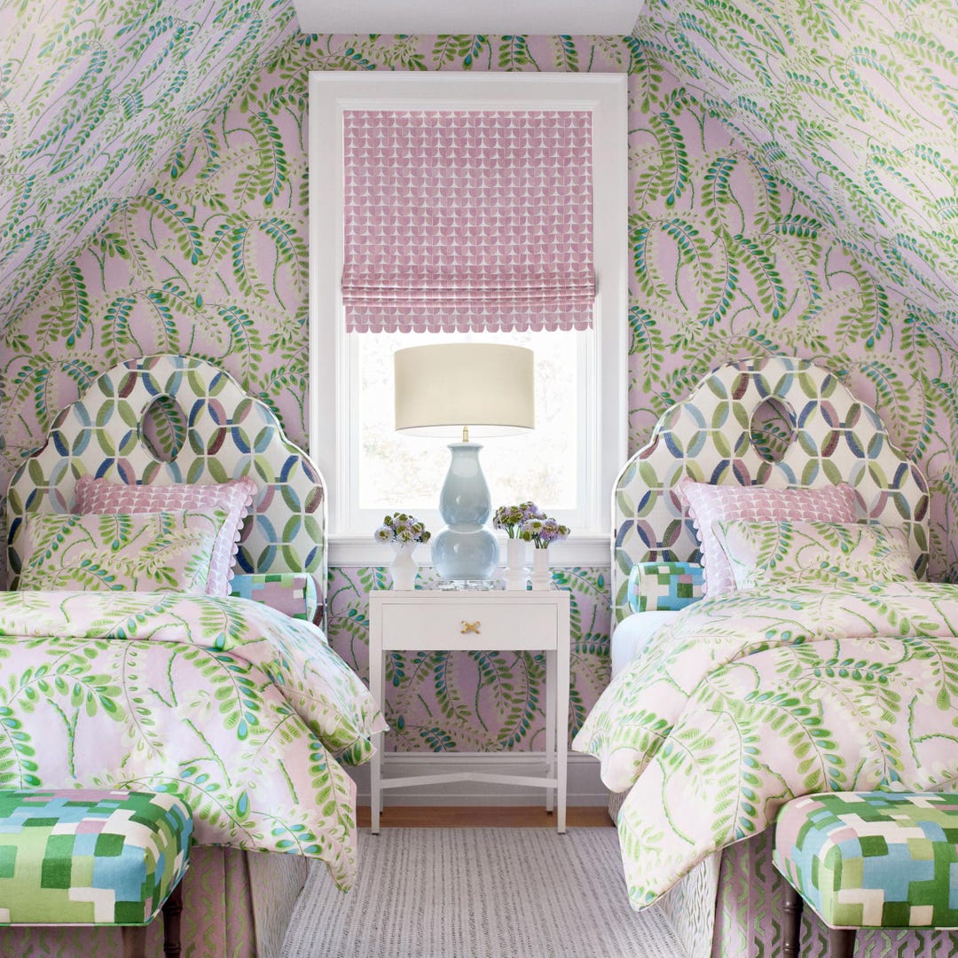 Thibaut AUGUSTA Wallpaper, Designer Wallpaper, Fanciful Foliage ...
