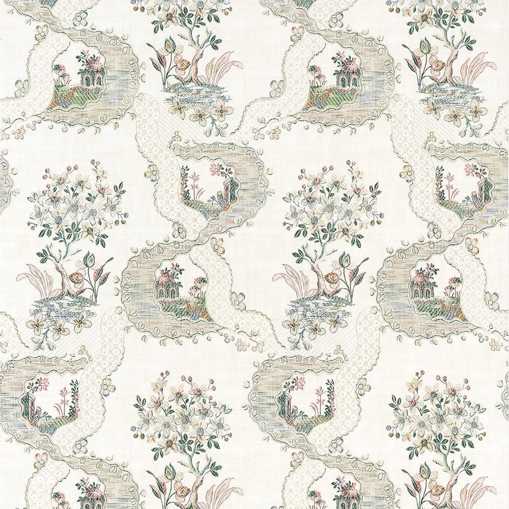 Thibaut ANTOINETTE Wallpaper, Designer Wallpaper, Floral Motif ...