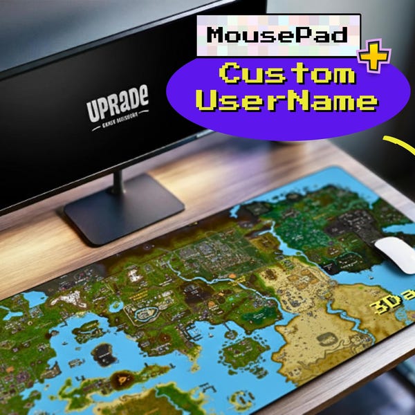 Custom Mouse Map - Etsy UK