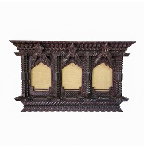 Hand Carved Newari Wooden Photo Frame: Traditional Window Decoration - Etsy