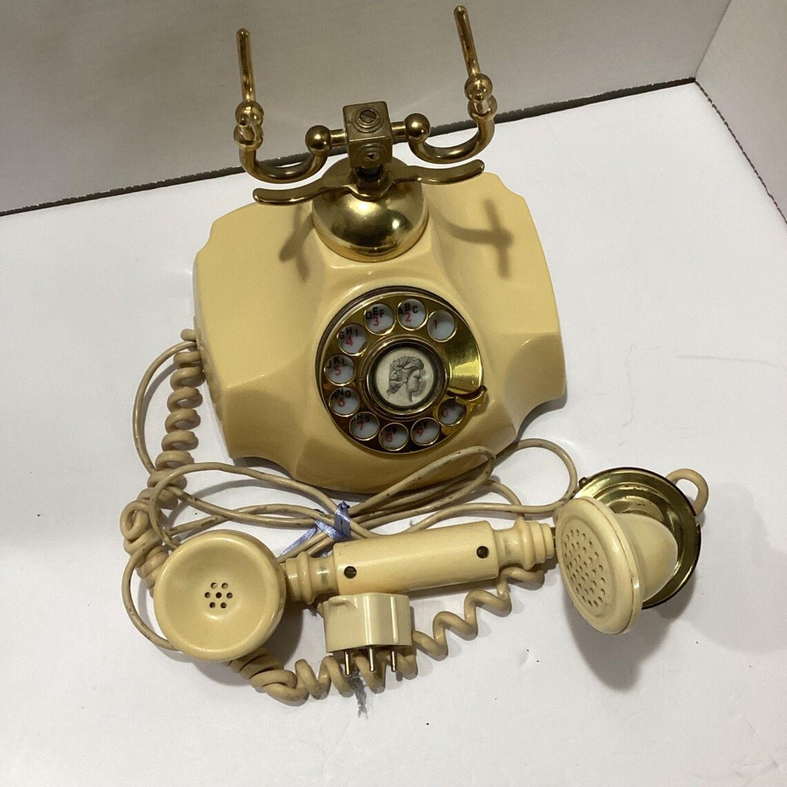 Vintage Electra Montgomery Ward Phone Japan Serial #8667 Rare Cream ...