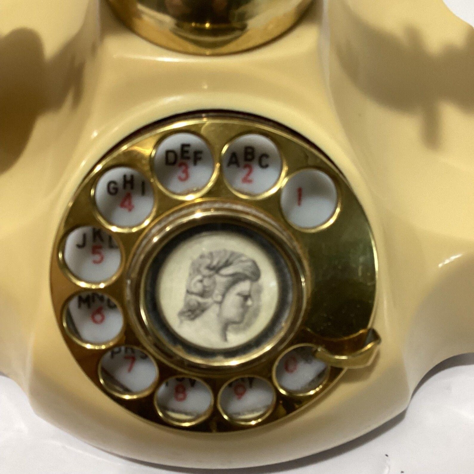 Vintage Electra Montgomery Ward Phone Japan Serial #8667 Rare Cream ...