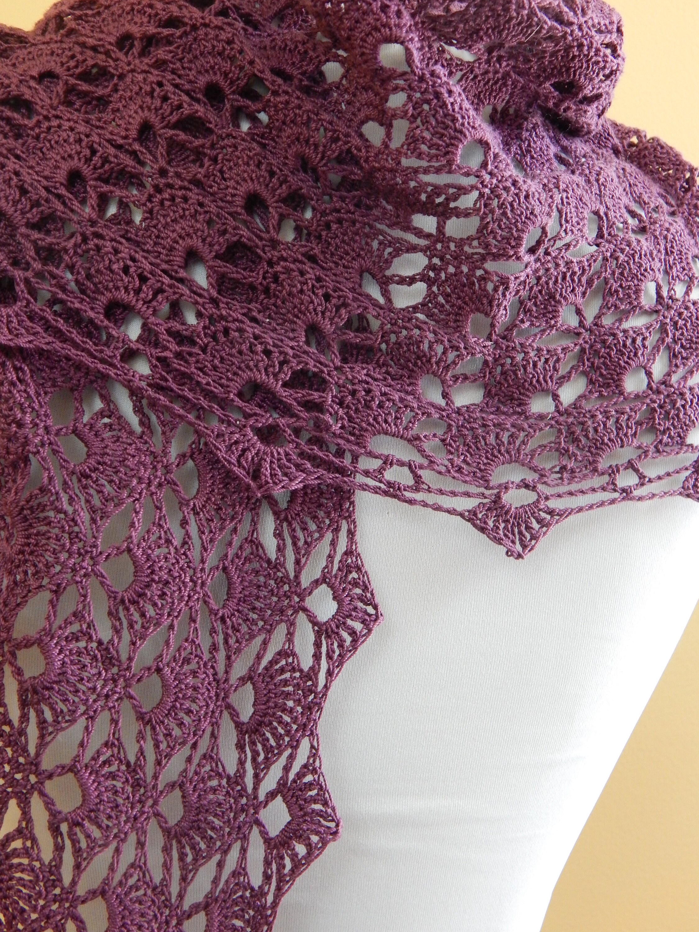 Fenella Shawl ~ PDF Crochet Pattern - Etsy