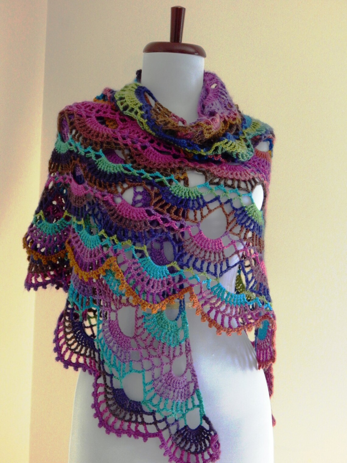 Nova Shawl ~ PDF Crochet Pattern - Etsy