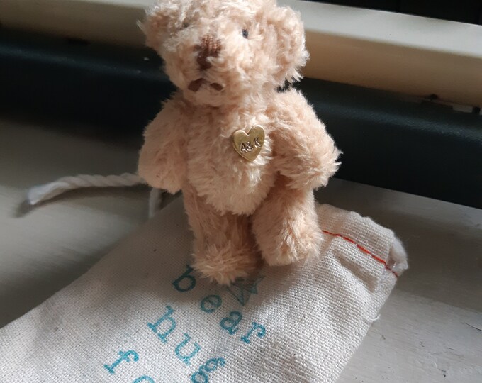 Bear Hug, Hug in a Bag, Pocket Hug, Mini Teddy Bear, Long Distance Hug ...