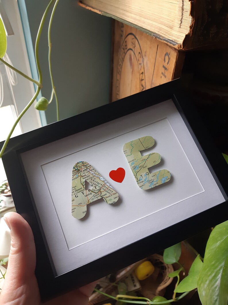 Custom Map Frame Long Distance Gift Deployment Gift Custom - Etsy