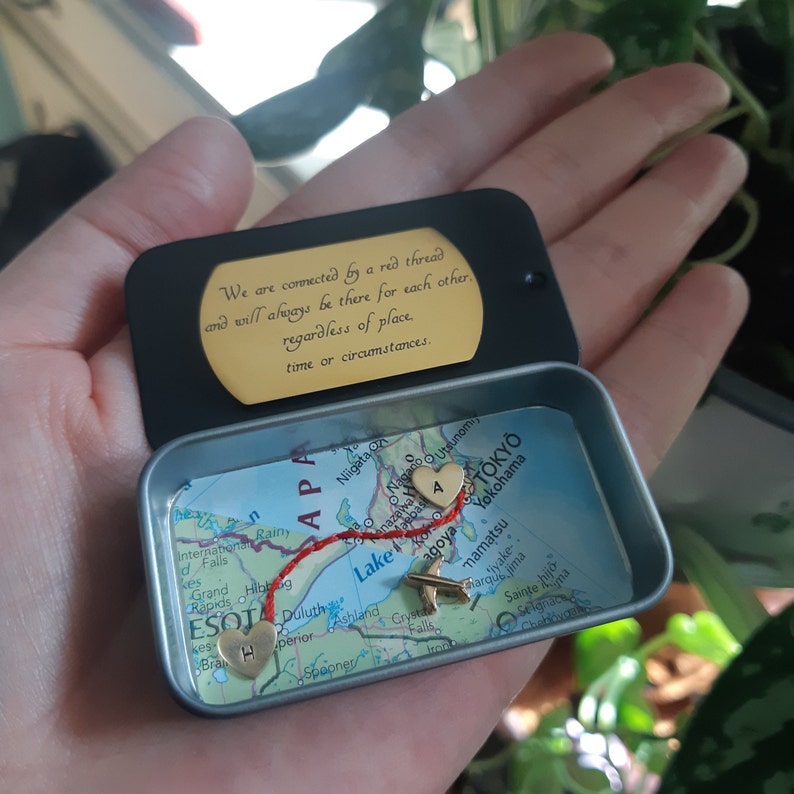 Long Distance Gift Two Maps in One Custom Map Gift Maps in - Etsy