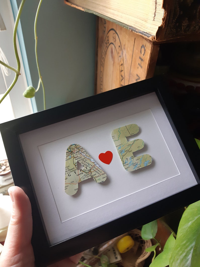 Custom Map Frame Long Distance Gift Deployment Gift Custom - Etsy