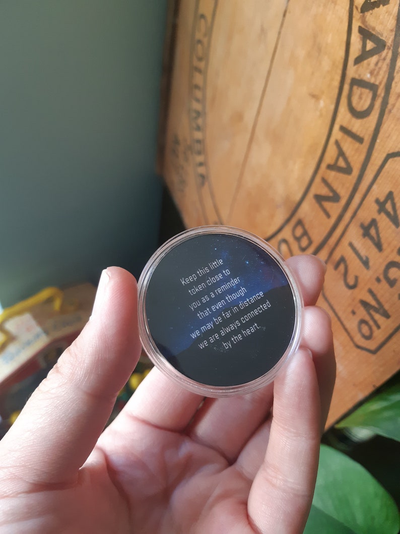 Pocket Hug Long Distance Gift Two Maps in One Custom Map - Etsy