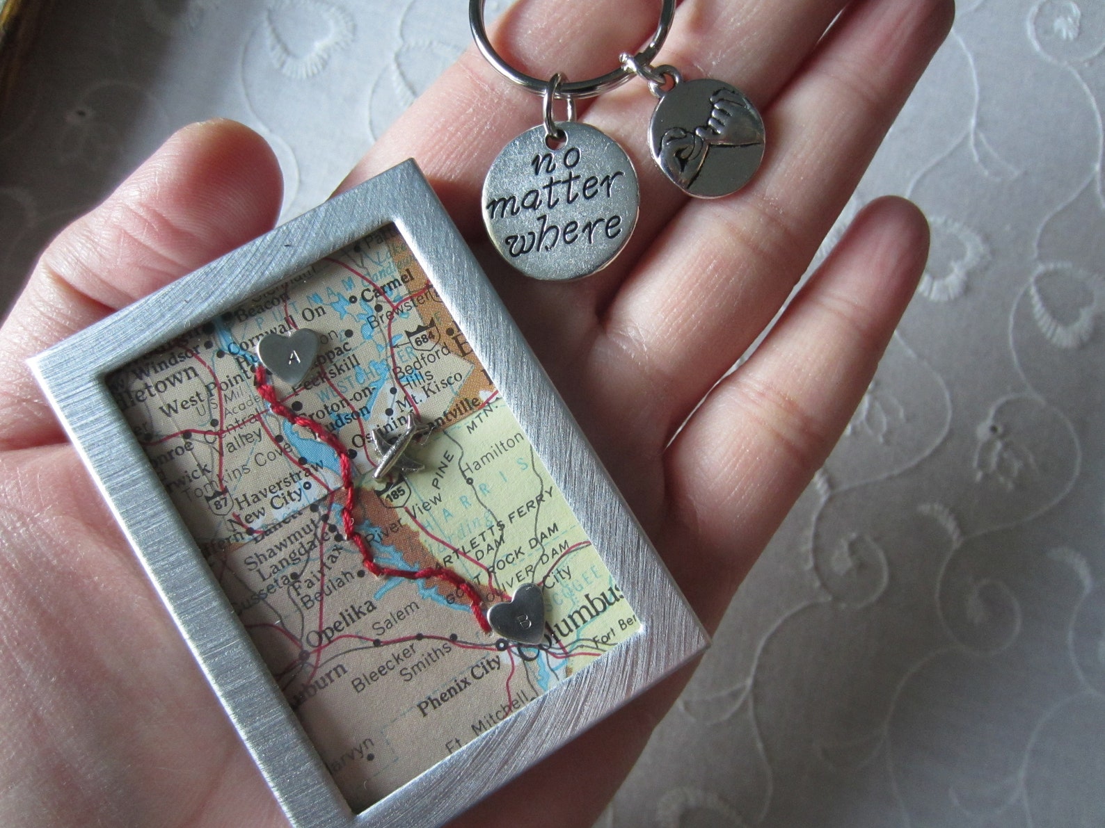 Long Distance Gift Distance Birthday Birthday Gift Box Gift - Etsy Canada