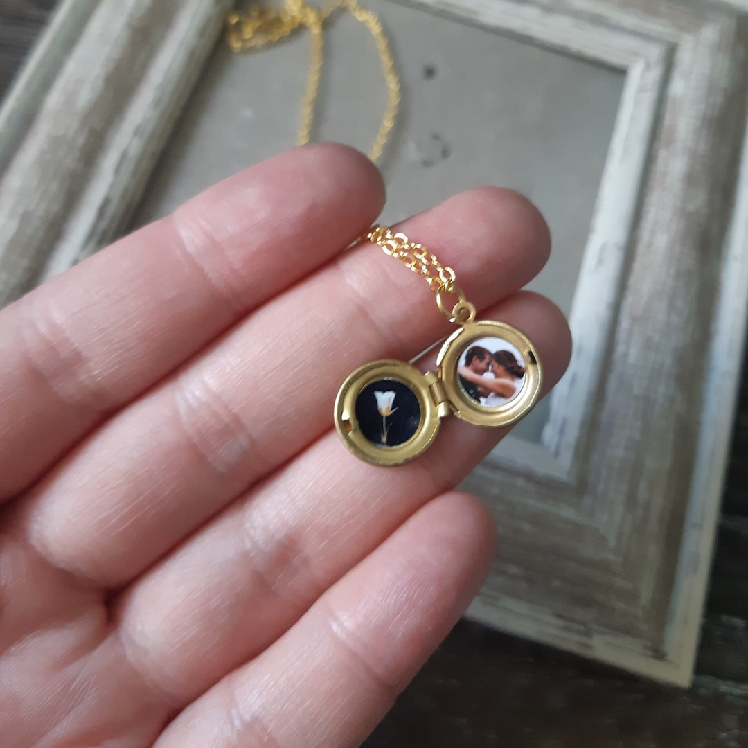 Locket With Photo, Mini Locket, Graduation Gift, Gift for Sister, Best ...