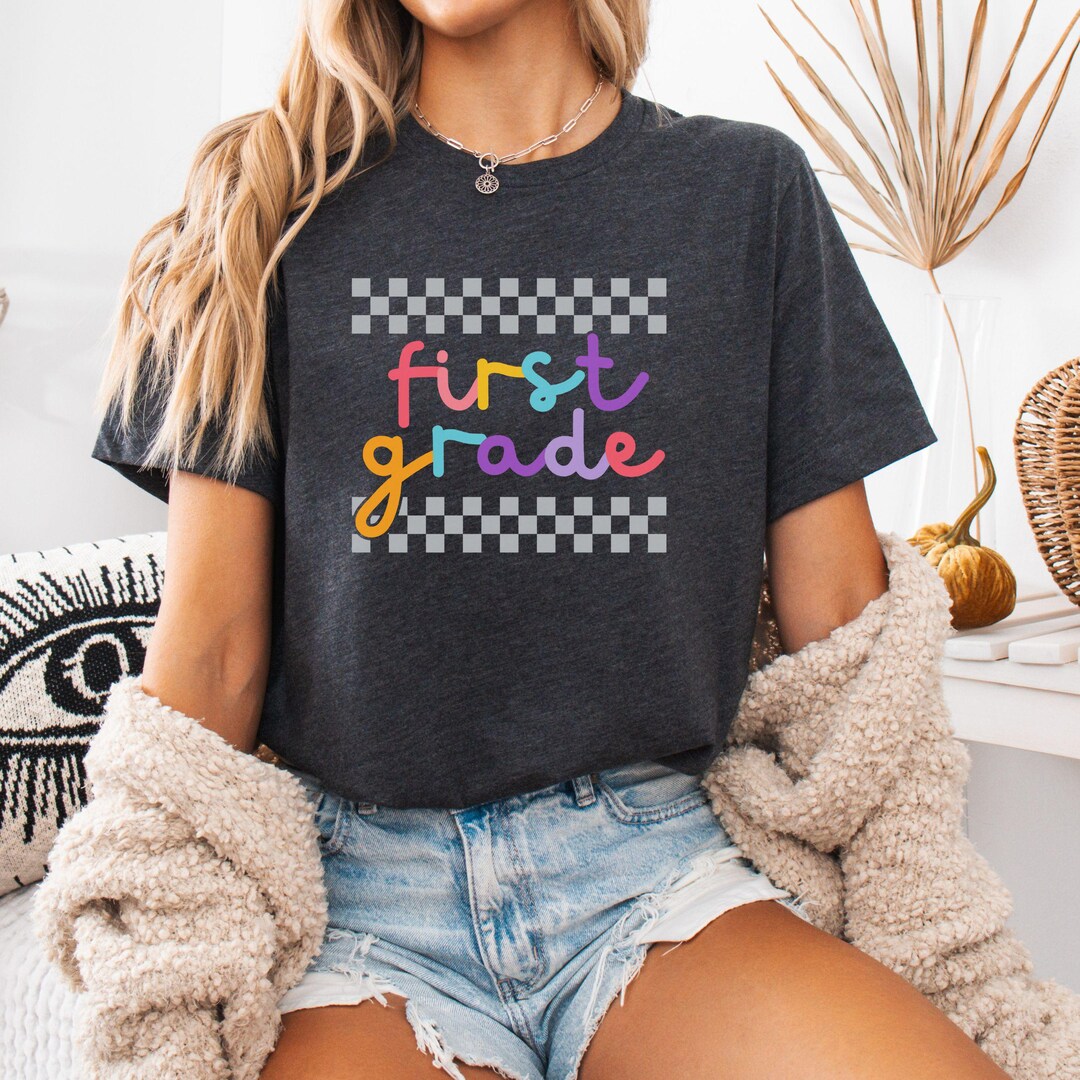 Personalized First Grade Shirts, Custom Teacher Shirts, Group Matching ...