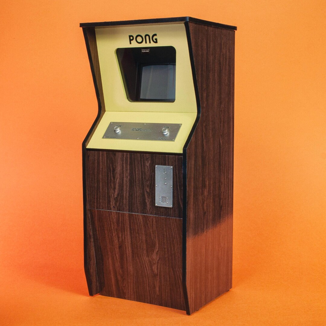 PONG 1/6 Scale Miniature Arcade Cabinet - Etsy