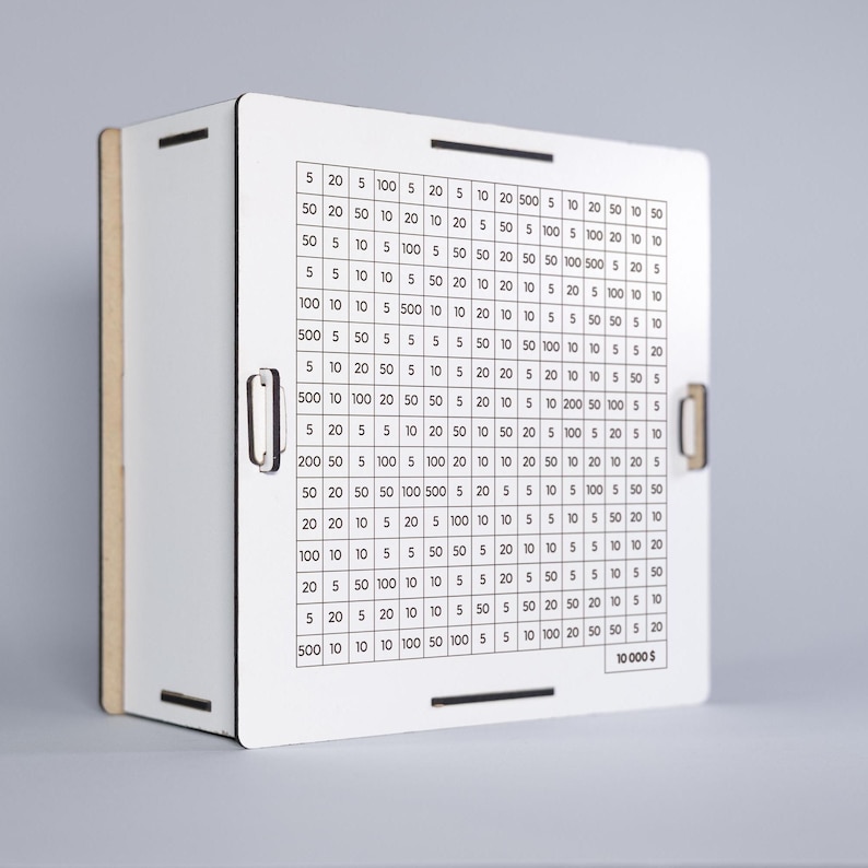 MONEY BOX Laser Cut File Personalized Wooden Savings Box Perfect Gift ...