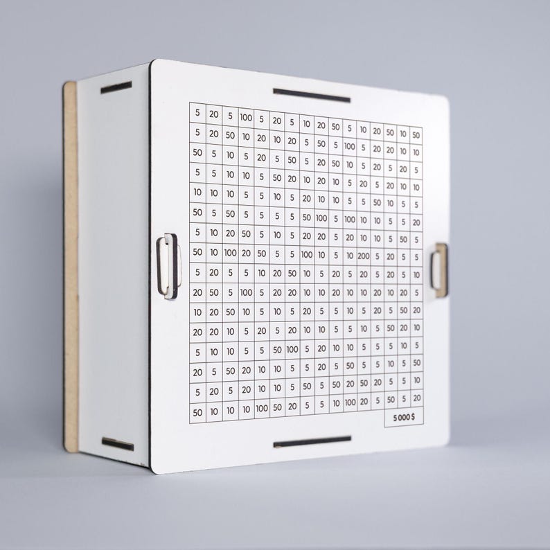 MONEY BOX Laser Cut File Personalized Wooden Savings Box Perfect Gift ...